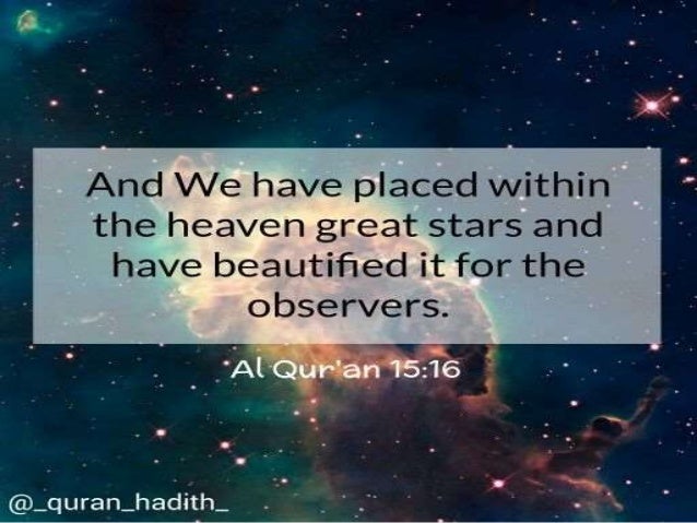 Space in Quran