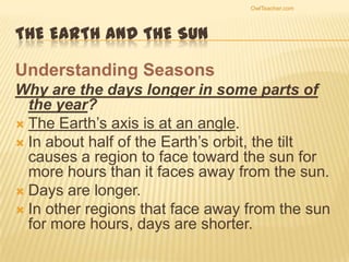 Earth's physical geo part 1 | PPT