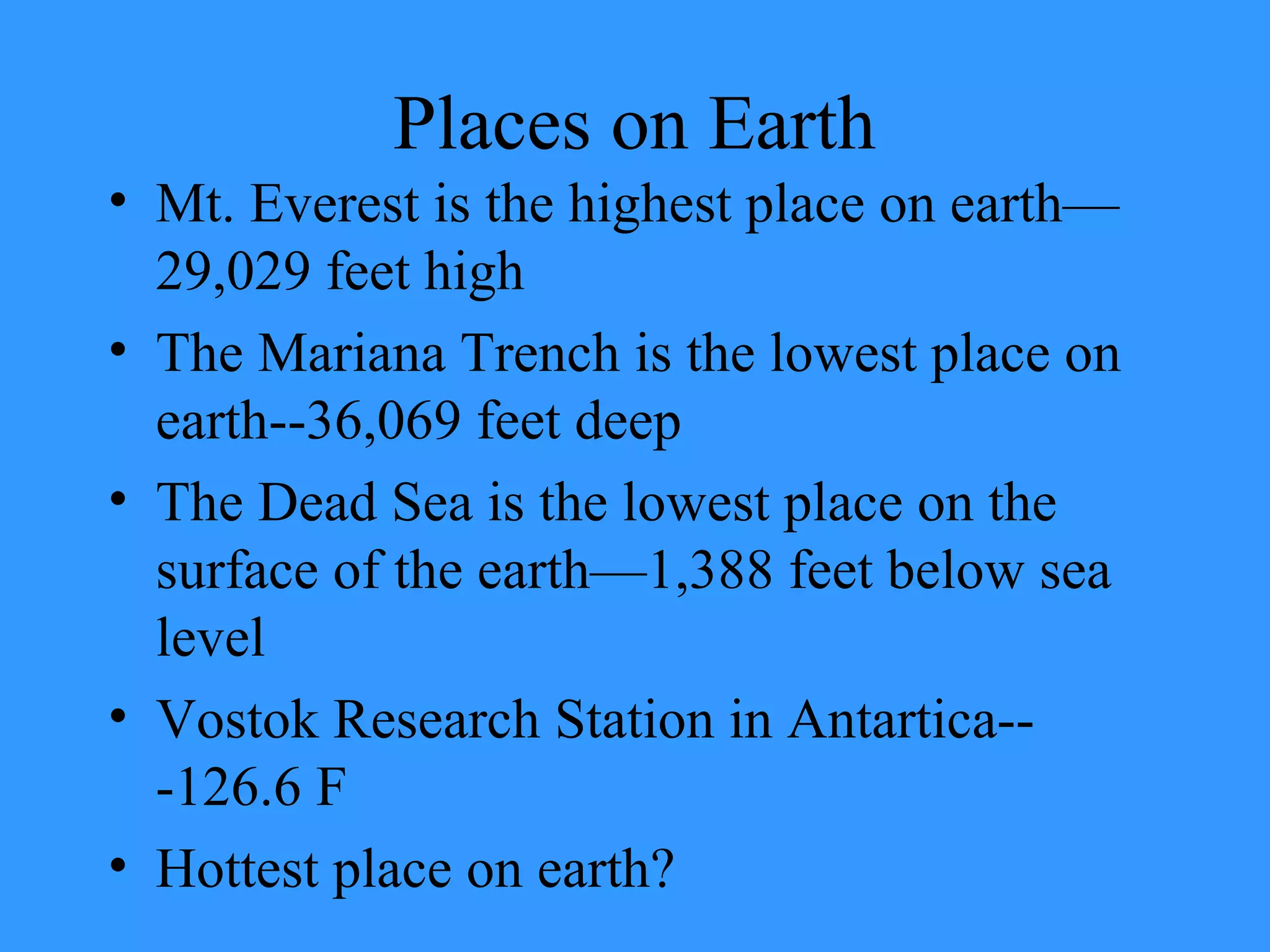 Earth's processes--Danielle Lewis | PPT