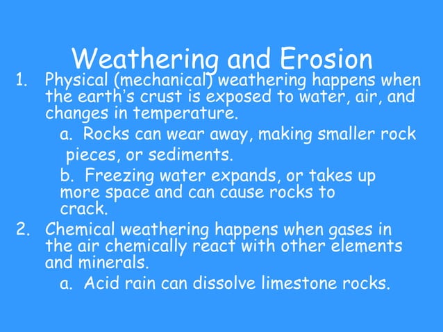 Earth's processes--Danielle Lewis | PPT