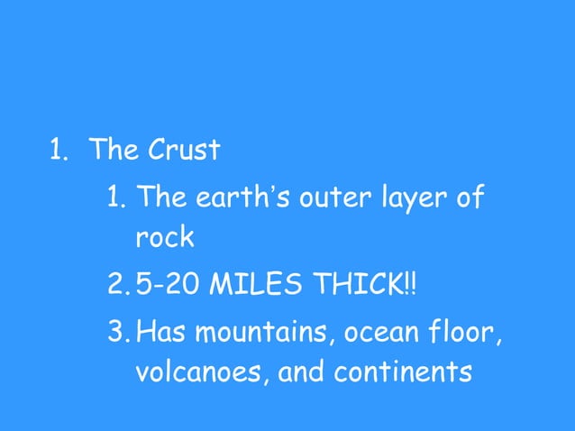Earth's processes--Danielle Lewis | PPT