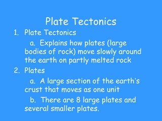 Earth's processes--Danielle Lewis | PPT