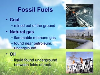 Earth's Natural Resources | PPT