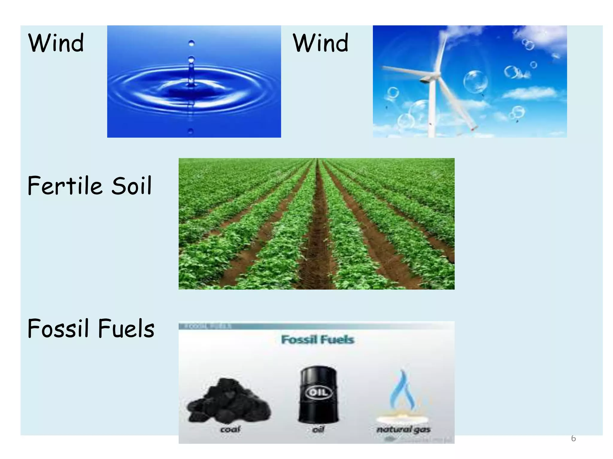 Earth's resources | PPTX