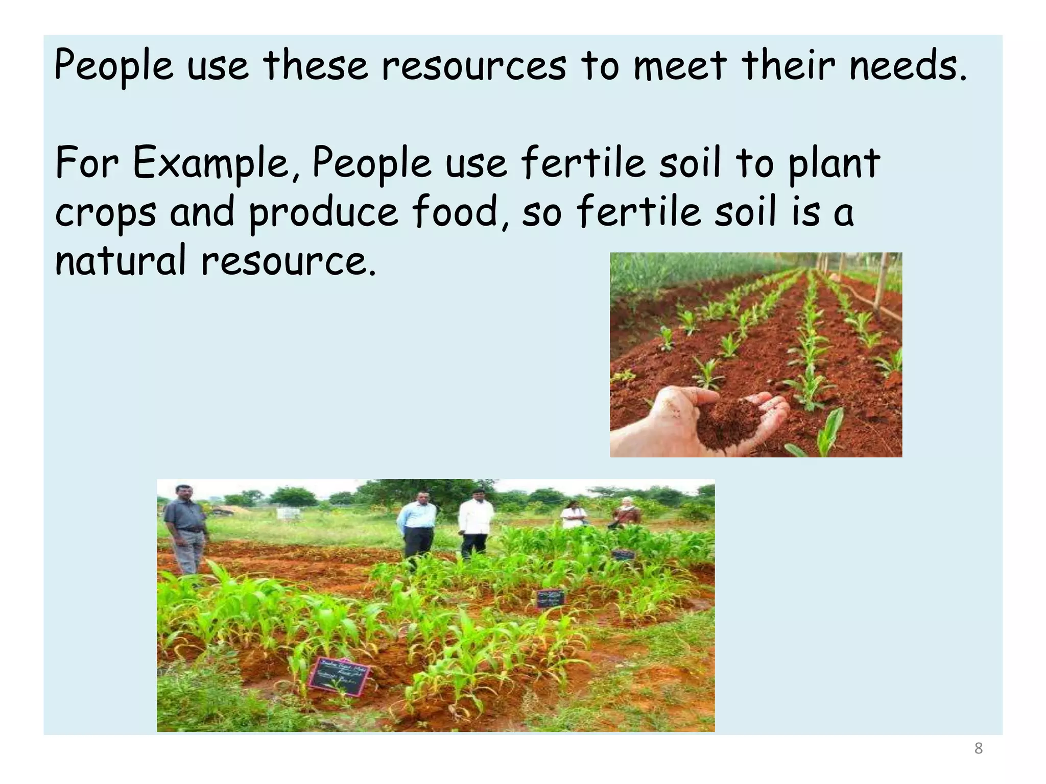 Earth's resources | PPTX