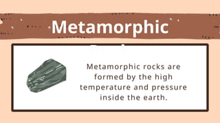 earth's rock layers AND FOSSILS, IGNEOUS AND METAMORPHIC | PPTX