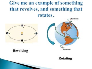 Rotation and Revolution | PPT