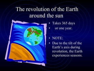 Earth's rotation powerpoint | PPT
