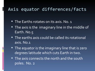 Earths rotation ppt sam oncken | PPT