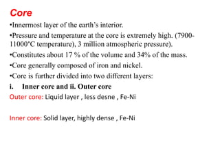 Earthss-Internal-Structure.pptx bsc first | PPT
