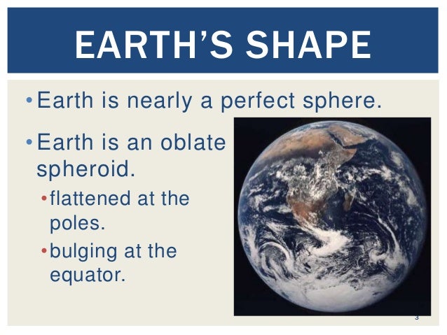 Earths shape