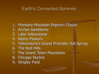 Earths Spheres | PPT