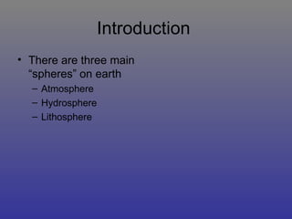 Earth’s spheres | PPT