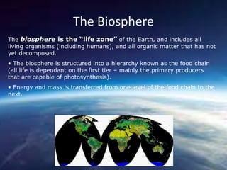 Earth's spheres | PPTX