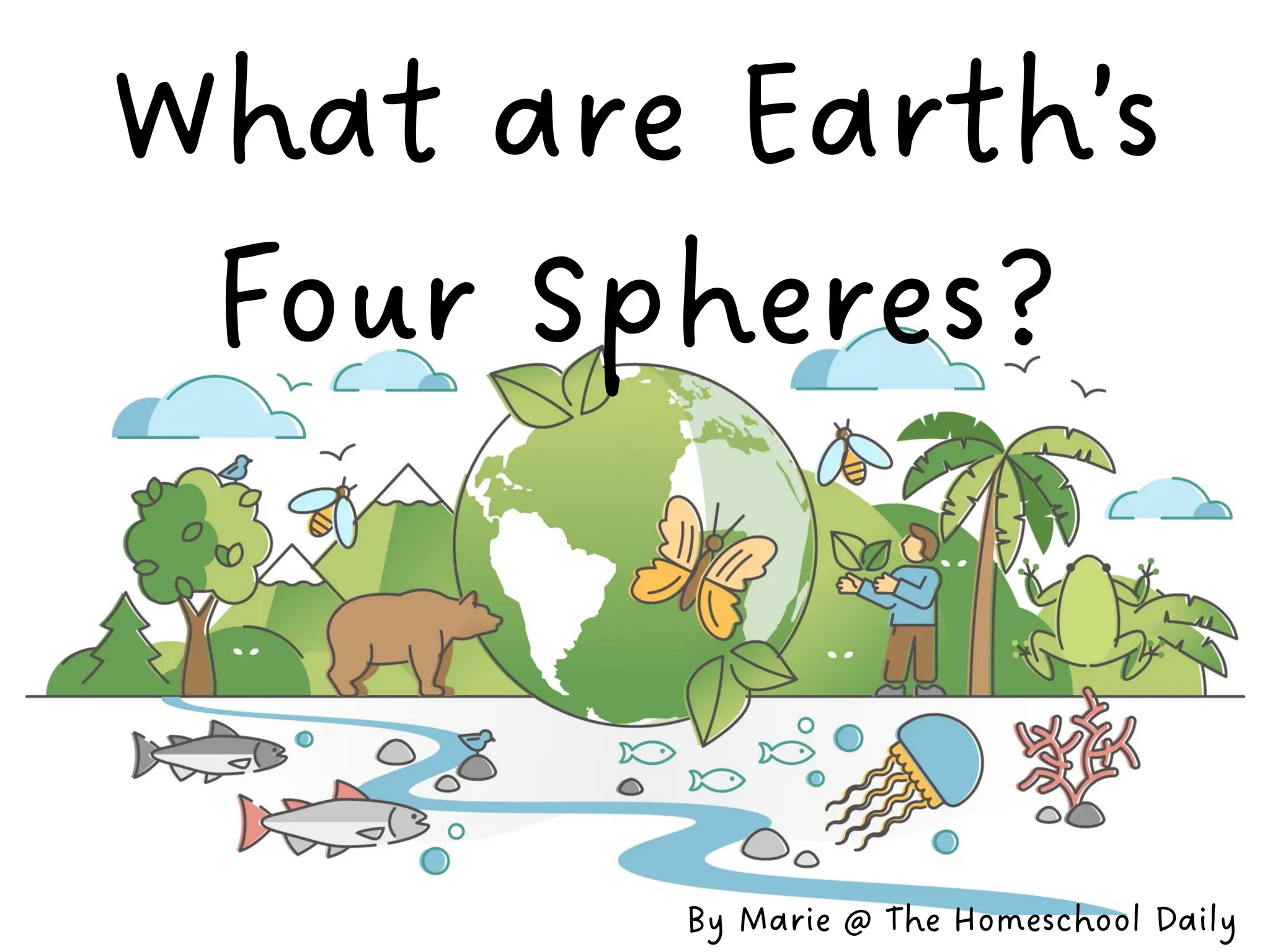 What are the Earth's Four Spheres for Kids | PDF