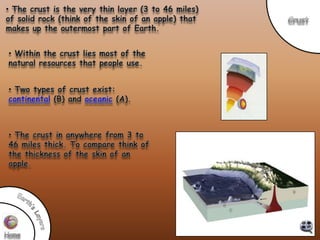 Earth's structure & plate tectonics | PPTX