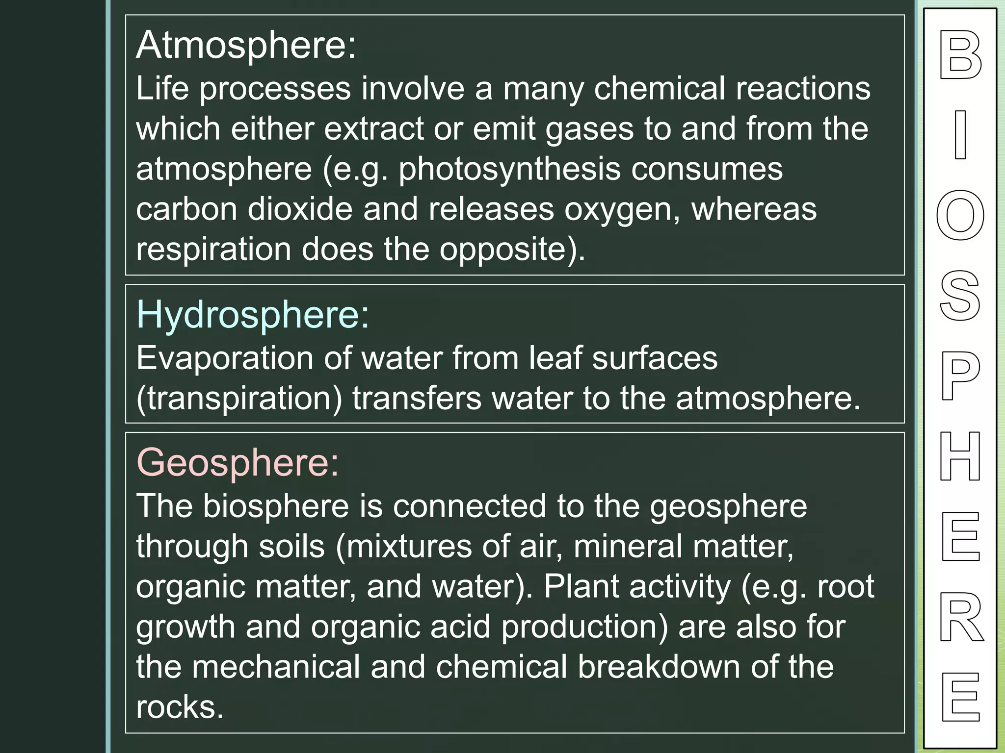 Earth's subsystem | PPT