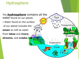 Earth's subsystems | PPT