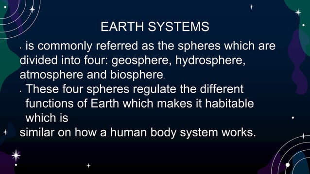 Earth's Subsystems-Module 2.pptx | Geography | Science