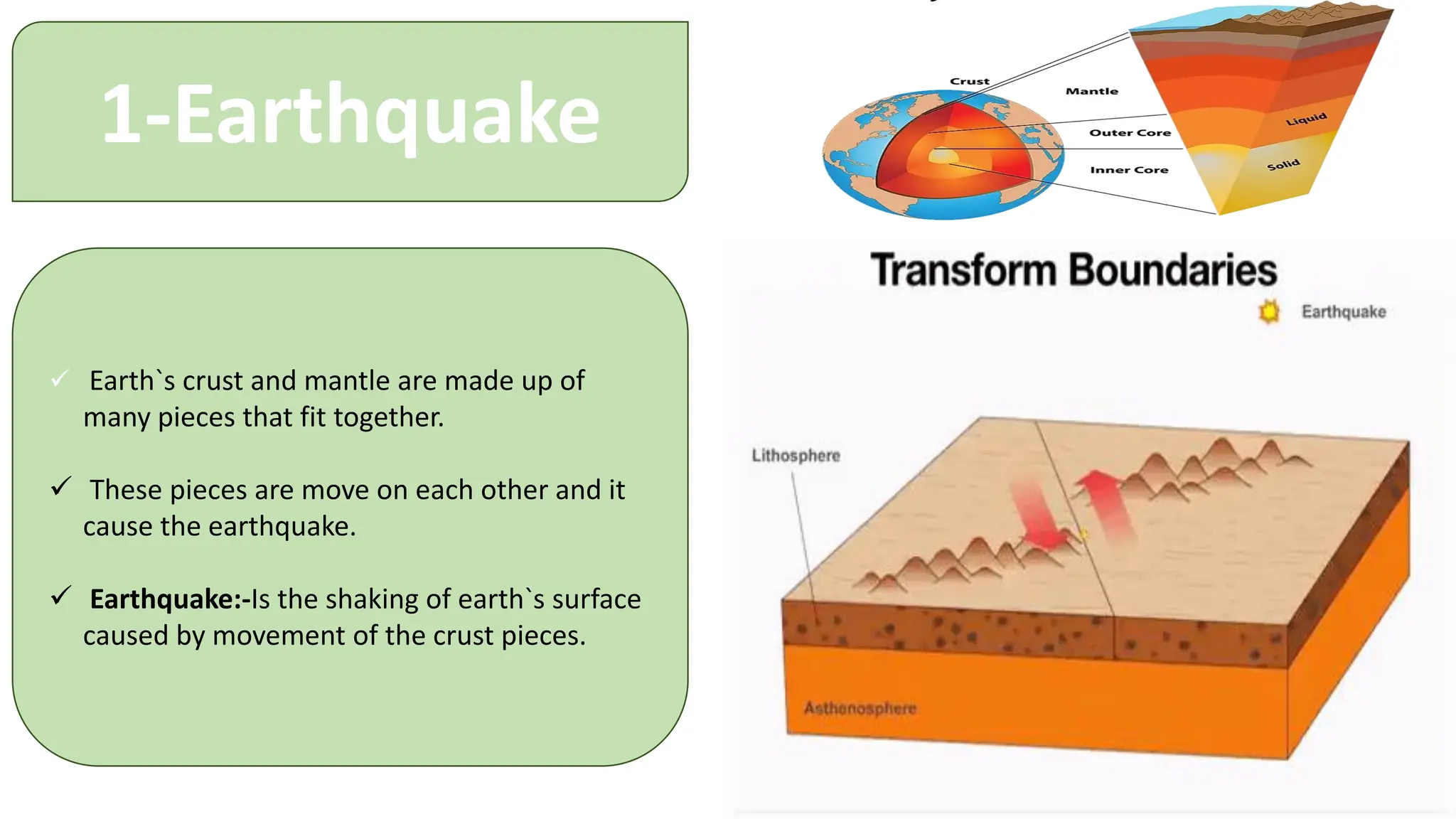 Earth's surface.ppt Layers of earth. Landforms | PDF | Geology | Science