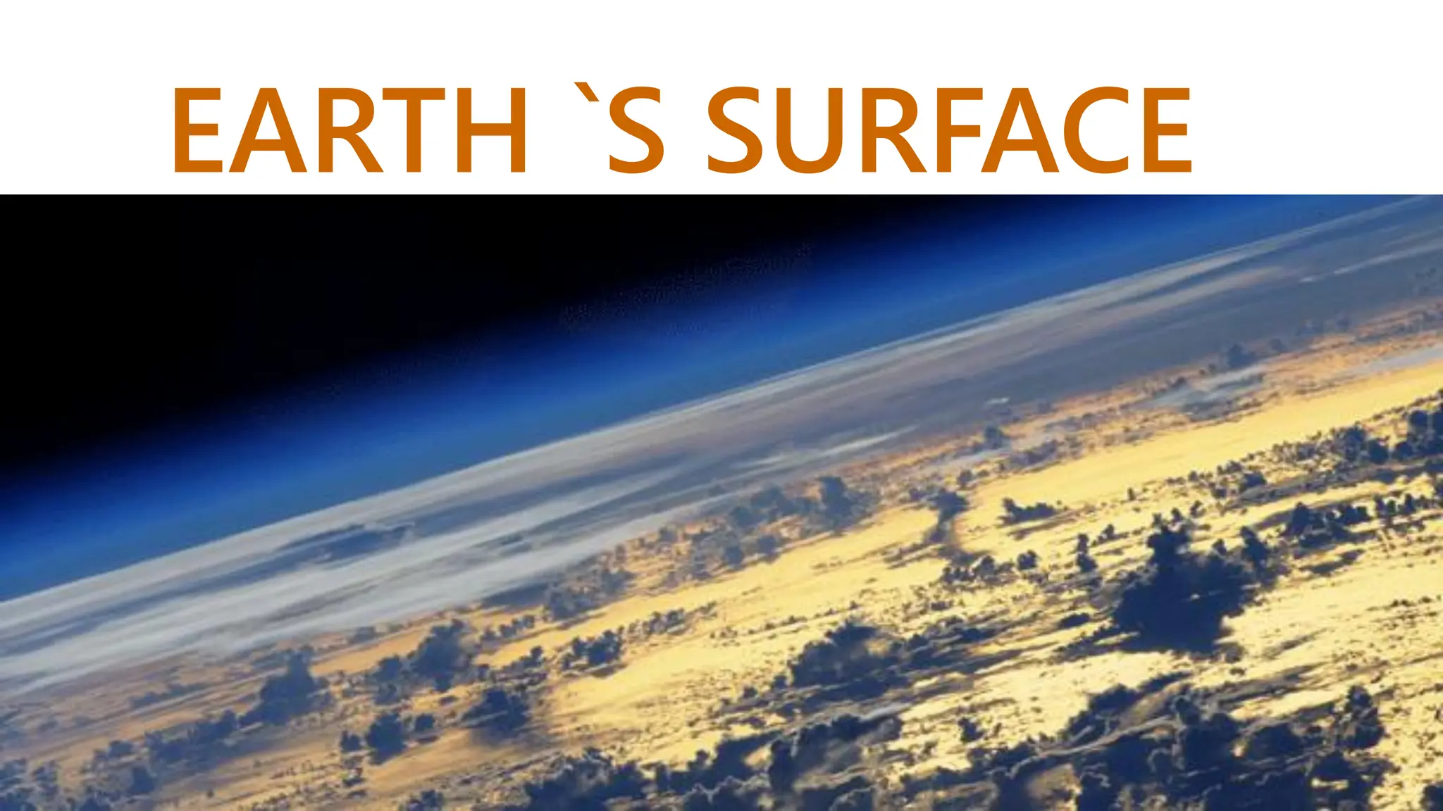 Earth's surface.ppt Layers of earth. Landforms | PPT