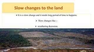 Earth's surface.ppt Layers of earth. Landforms | PDF | Geology | Science