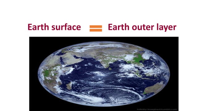 Earth's surface.ppt Layers of earth. Landforms | PDF | Geology | Science
