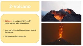 Earth's surface.ppt Layers of earth. Landforms | PDF | Geology | Science