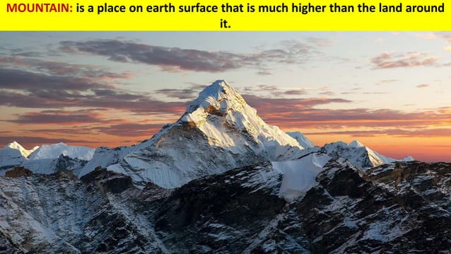 Earth's surface.ppt Layers of earth. Landforms | PDF | Geology | Science