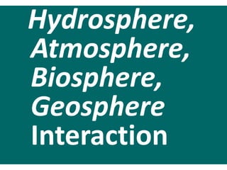 Earth's systems | PPT