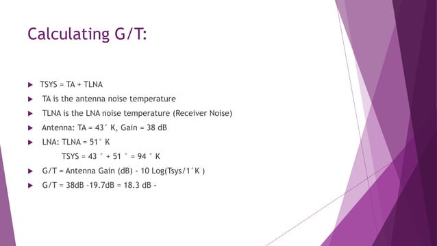 Earth Station Parameters Pptx Computer Networking Computing