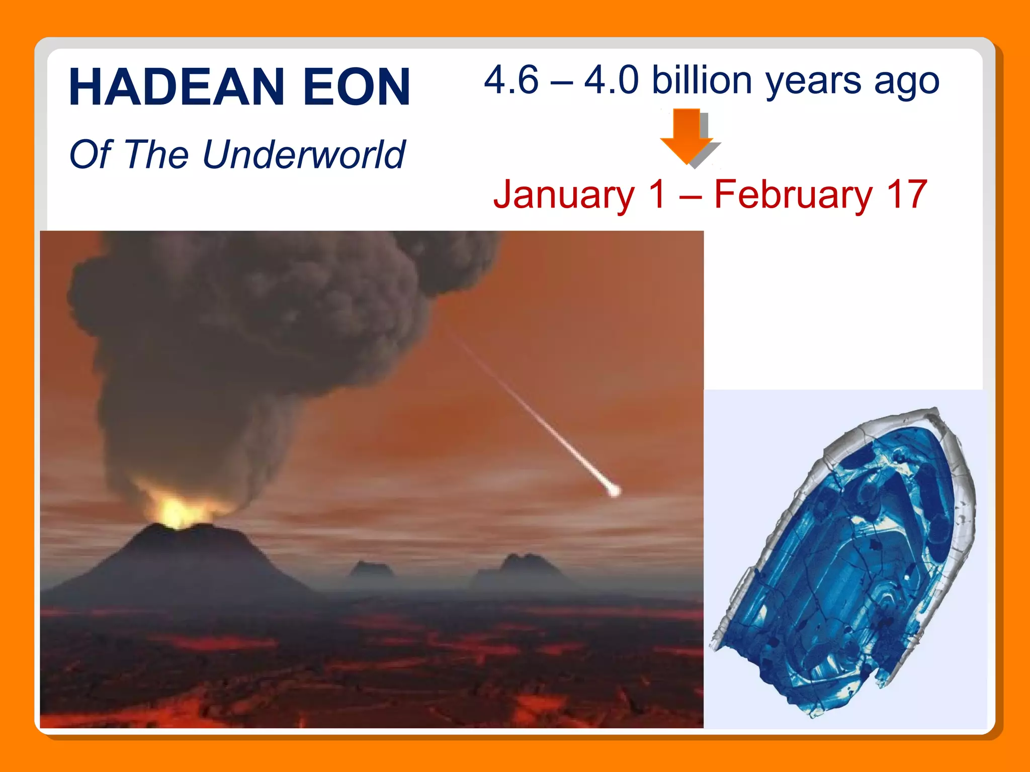 Earth's timeline short | PPT