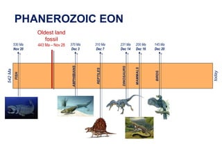 Earth's timeline short | PPT
