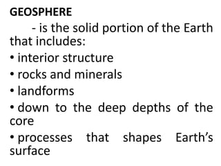 Earth structure | PPTX | Science