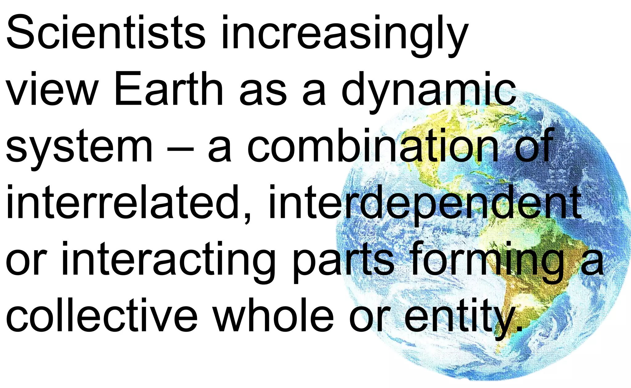 Earth subsystem | PPTX