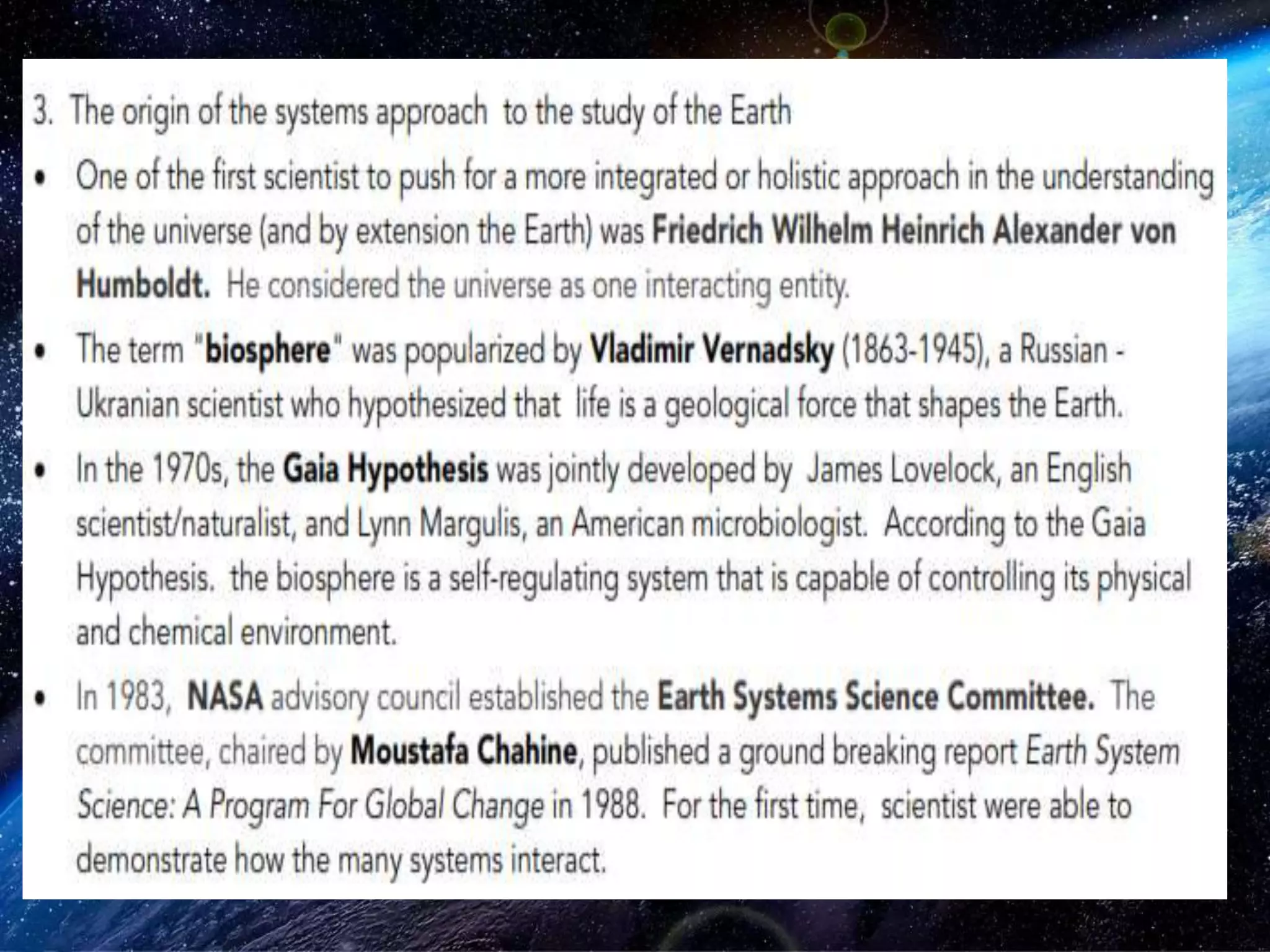 Earth subsystems | PPTX
