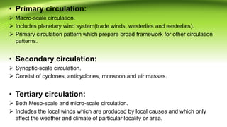 Earth surface wind system ppt. | PPTX | Weather | Science