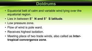 Earth surface wind system ppt. | PPTX | Weather | Science