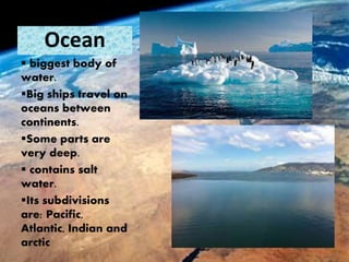 Earth’s water forms | PPTX