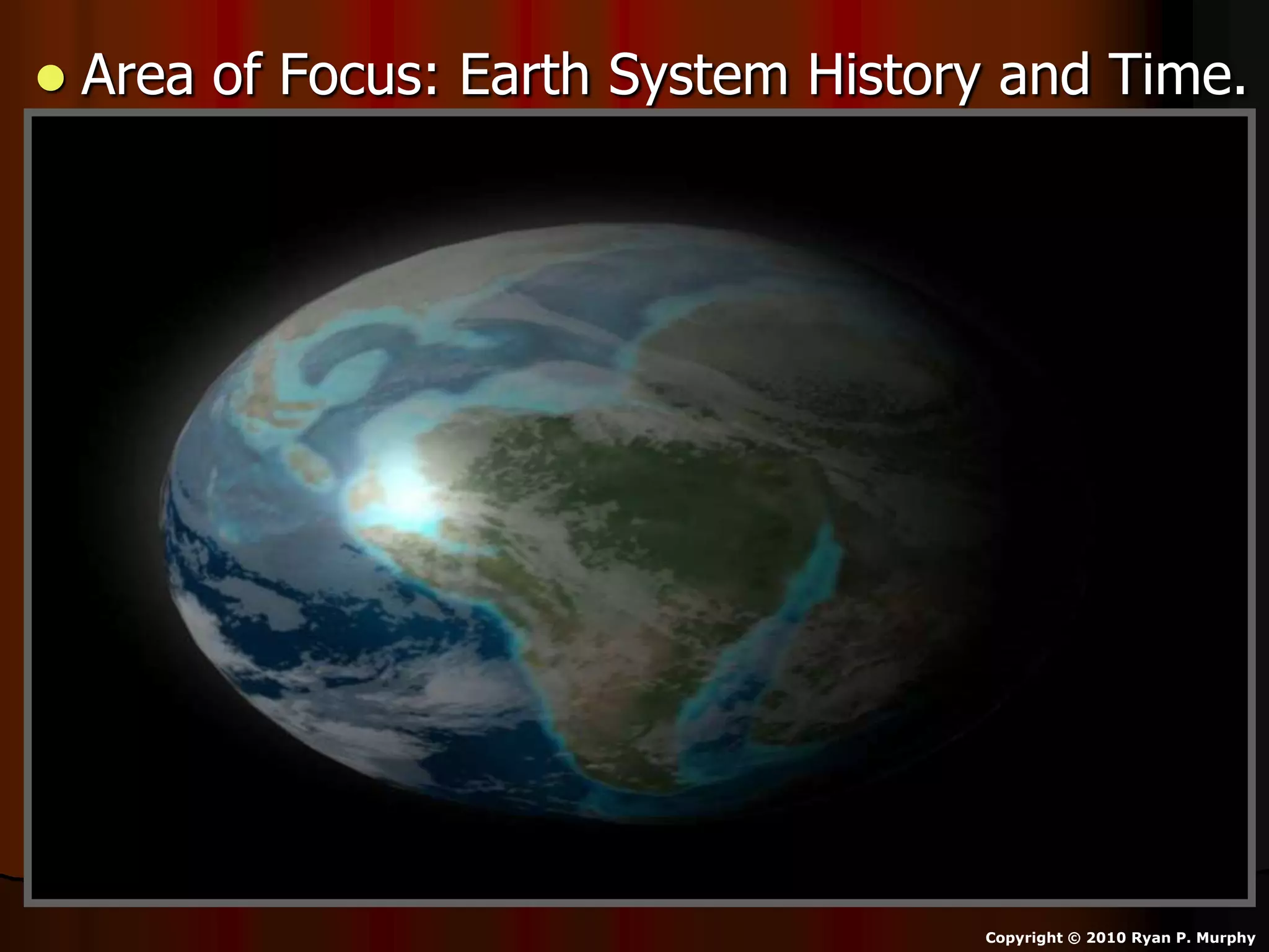 Earth System History, Timeline of Earth Events, Geology Lesson ...