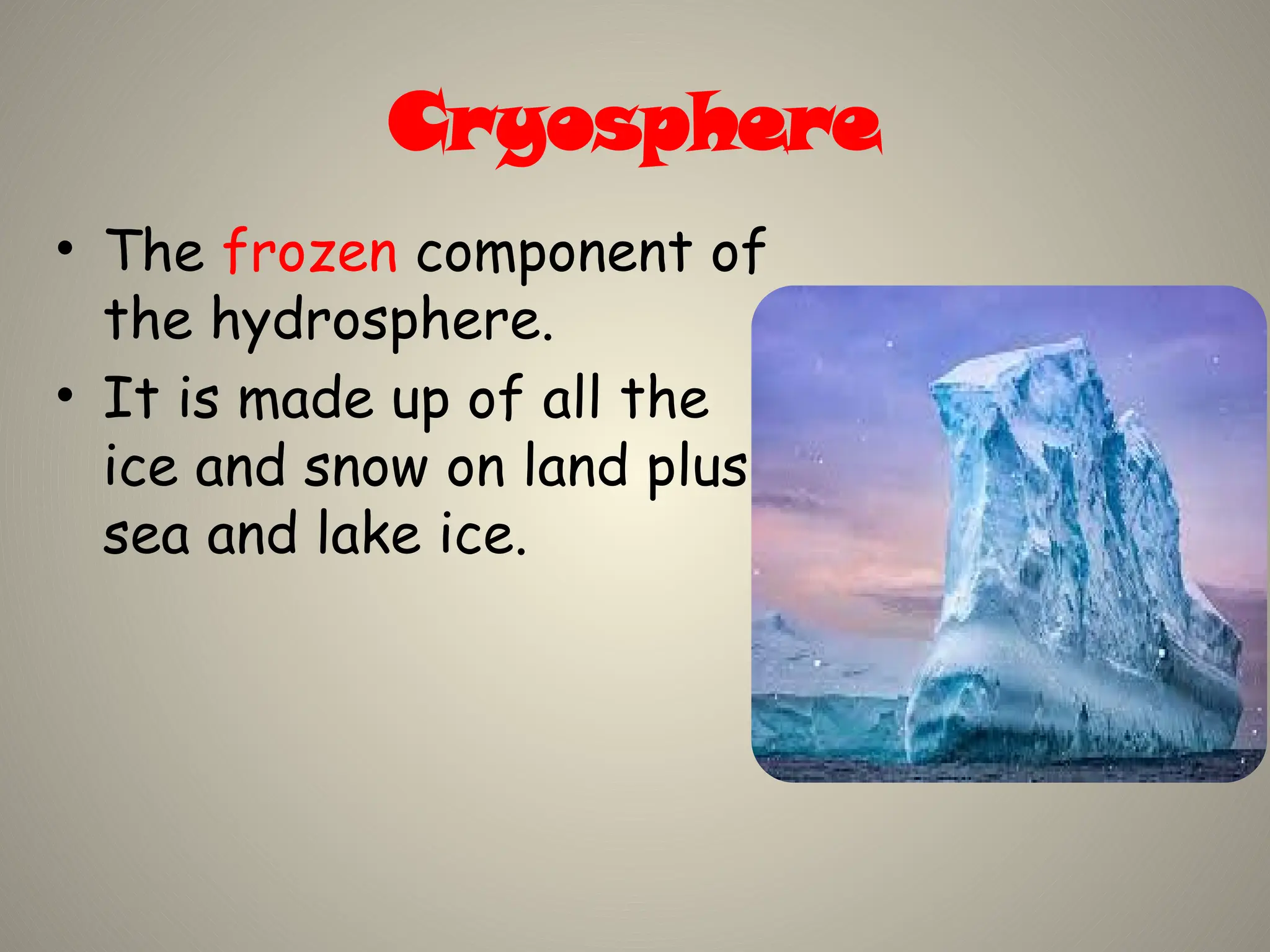 Earth Systems.pptx grade 6 integrated science | PPTX