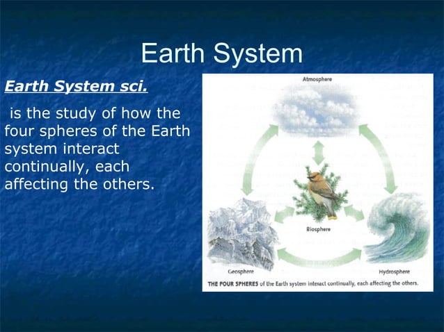 Earth Systems | PPT