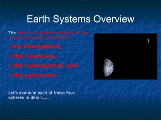 earth systems spheres use.ppt