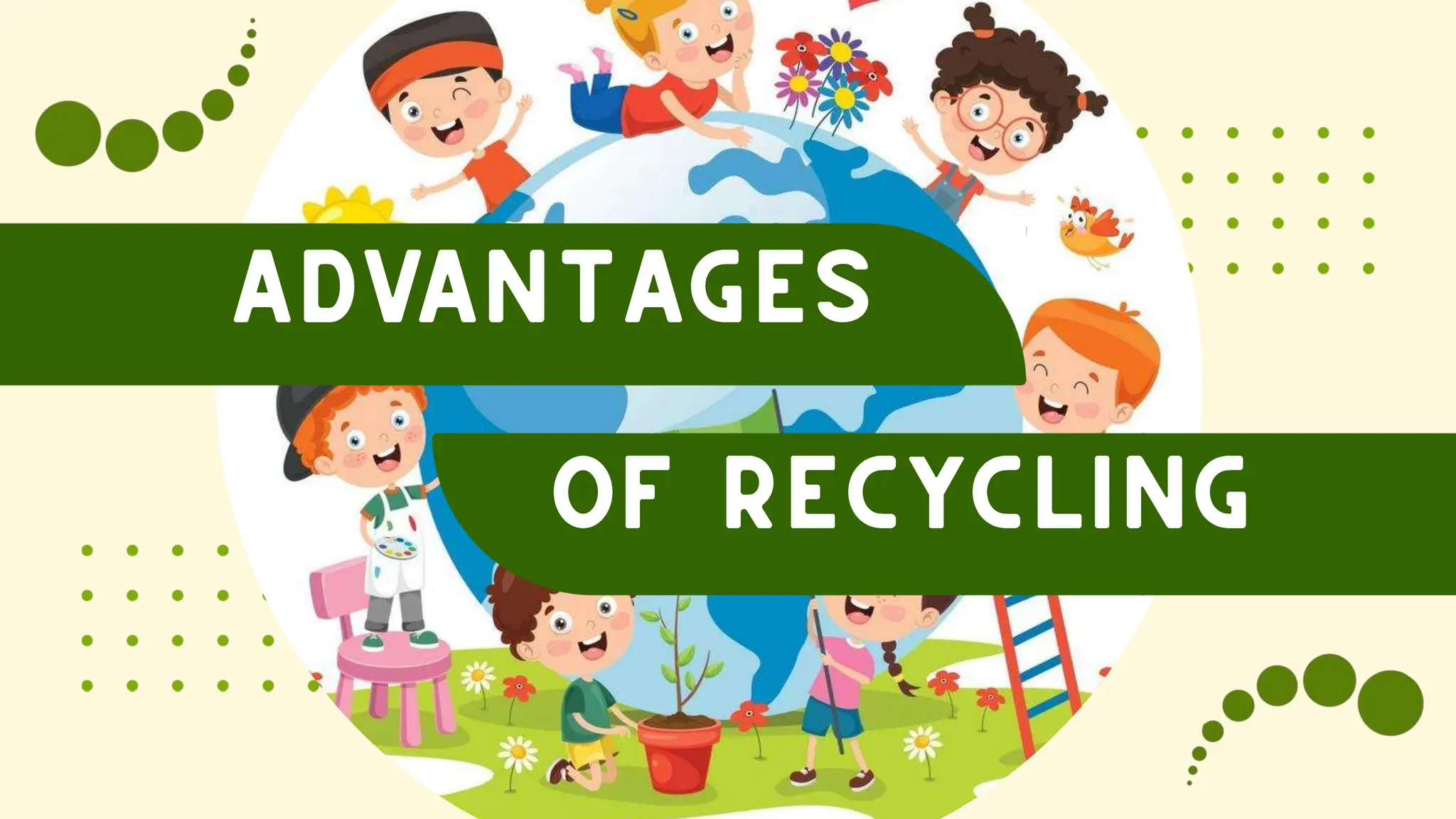Advantages of recycling and common materials used in recycling | PPT