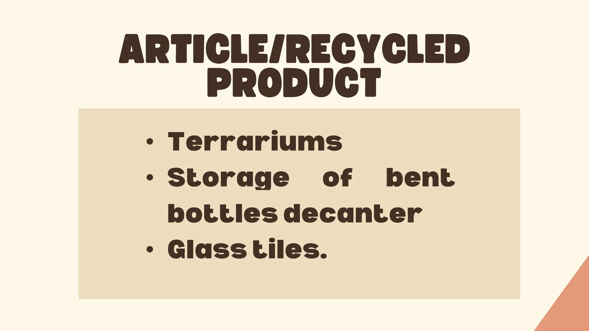 advantages of recycling and common materials in recycling | PPT