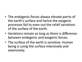GEOMORPHOLOGY BY MUHAMMAD WASEEM NOONARI | PPTX