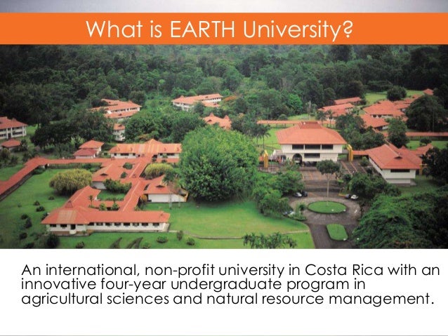 Sharing Experiences in Agricultural higher Education at EARTH Univers…