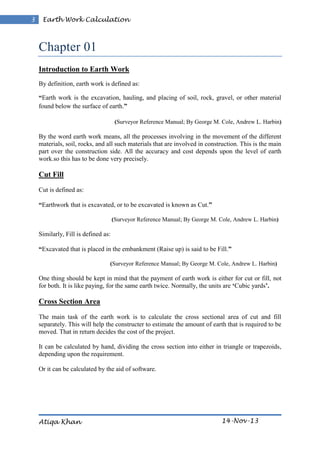 Earth work | PDF