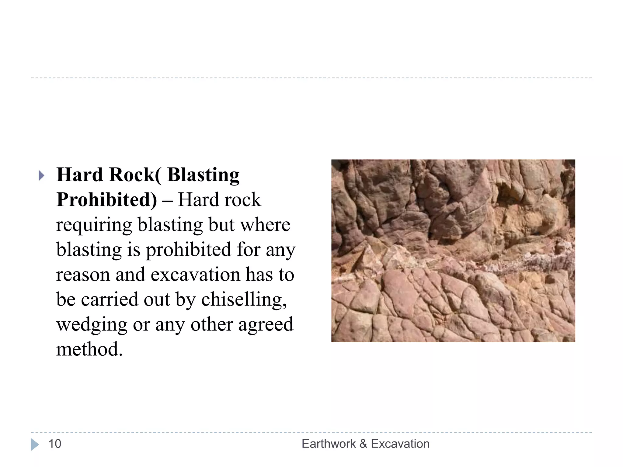 Earthwork and excavation | PPTX