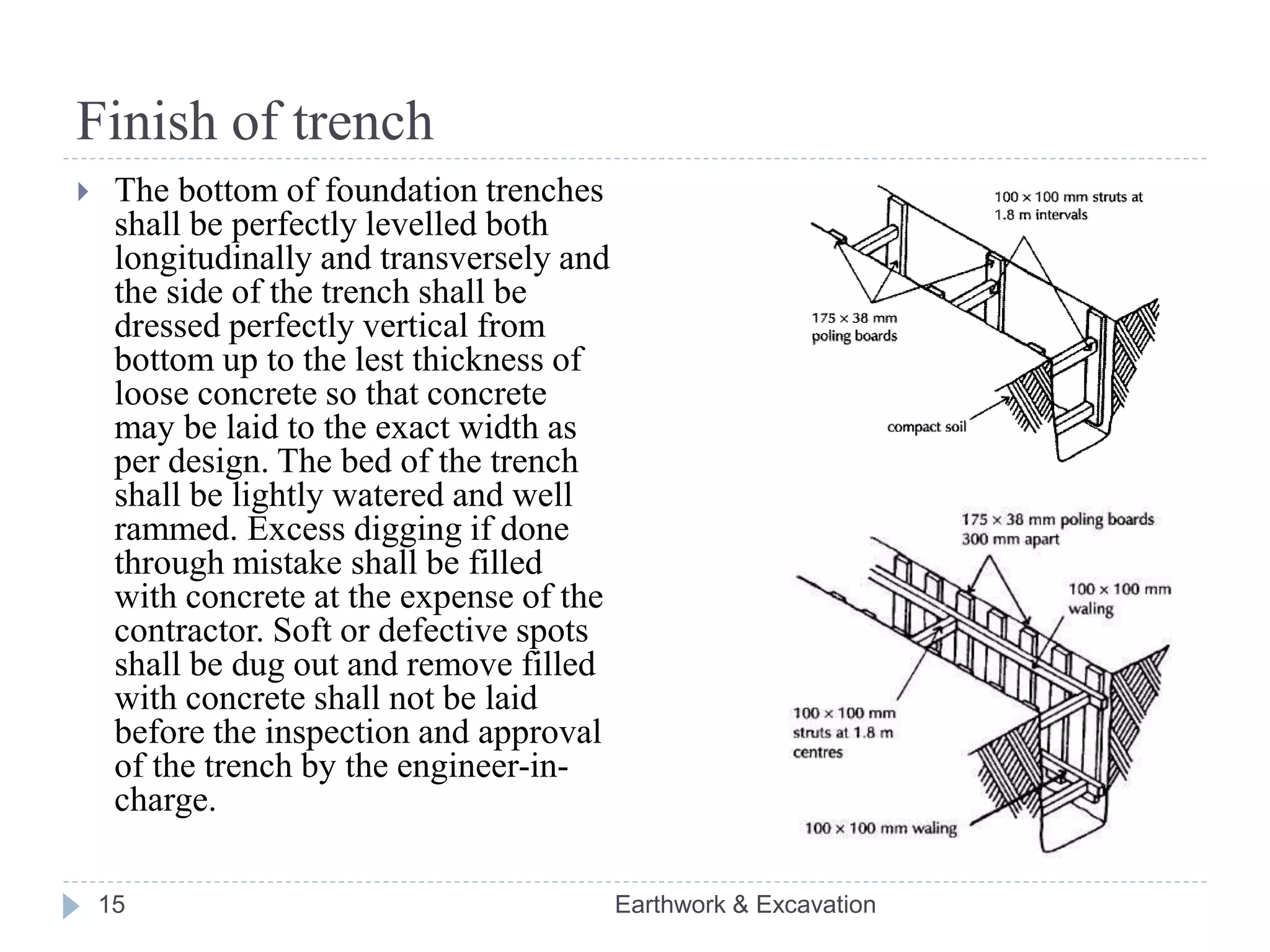 Earthwork and excavation | PPTX